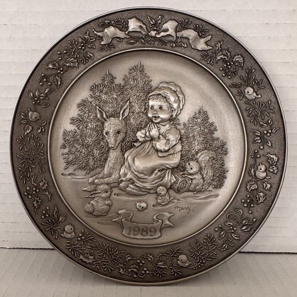 Hallmark | Holiday | Hallmark 989 Christmas Plate The Miracle Of ...